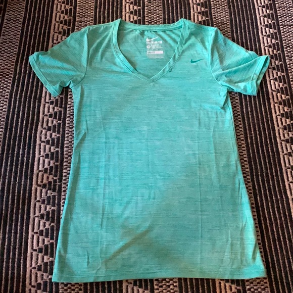Nike | Tops | Nike Womens Drifit Xs Active Fit Turquoiseteal | Poshmark